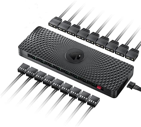 Fan Hub5v3pin Argb Hub And12v4pin Pwm2in1 Integrated Pwm