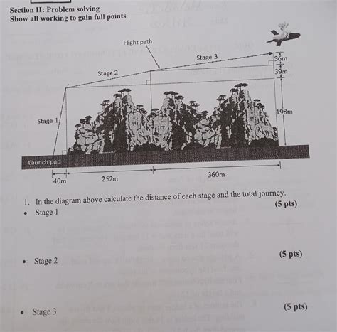 solved section ii problem solving show all working to gain