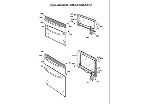 Hotpoint Bu62n Oven Spares Cooker Spare Parts