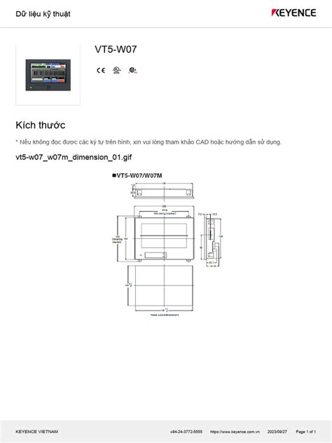Vt5 W07 Datasheet Pdf
