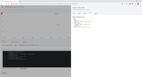 Metric Request Error In 700 · Issue 105 · Grafanainfluxdb Flux