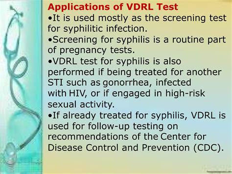 Vdrl Test For Syphilis Pptx