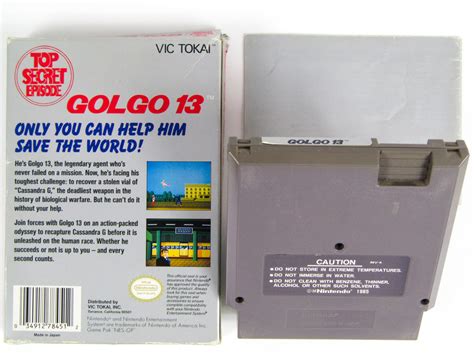 Golgo 13 Top Secret Episode Nintendo Nes Retromtl