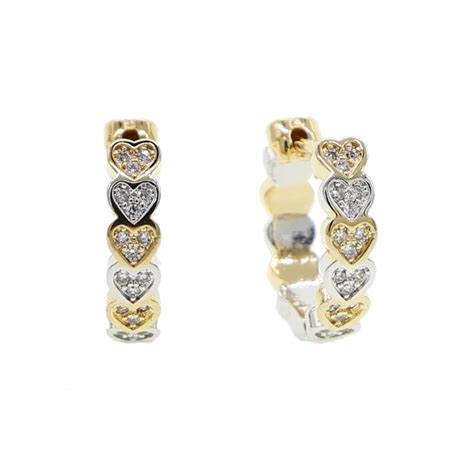 Small Huggie Hoop Earrings Gold Small Gold Hoop Earrings Heart
