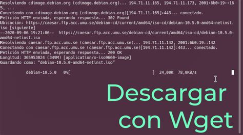 Descargar Desde Terminal Con Wget En Linux Cafecondebian