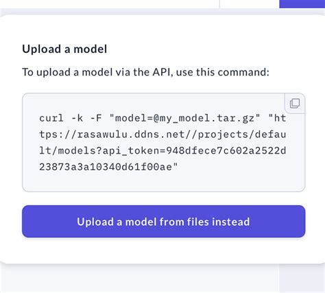Rasa X Not Uploading Model Files Deprecated Rasa X Community