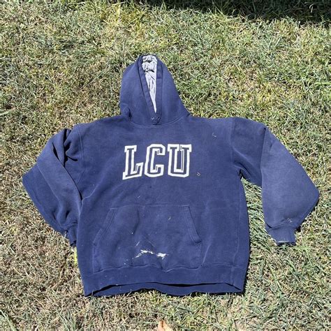 Lcu College Hoodie L Depop