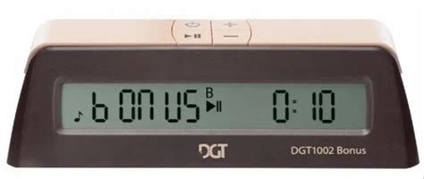 Brown Abs Plastic Dgt 1002 Bonus Digital Chess Timer Size 155 X 60 X 42 Mm Lxhxw Packaging