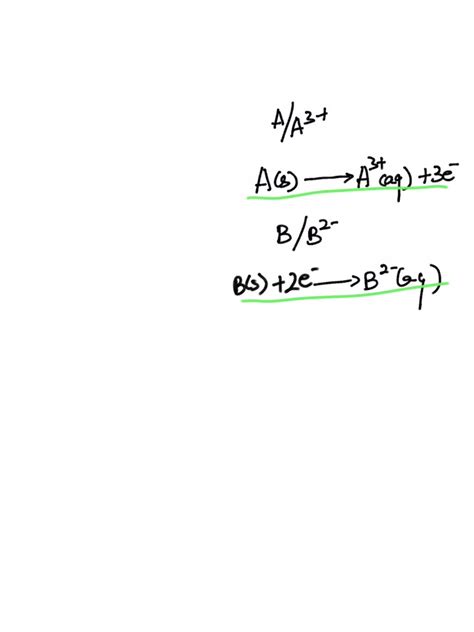 Solved Write The Net Redox Reaction That Occurs In The Galvanic Cell