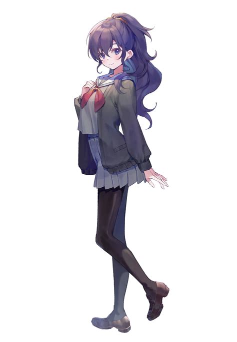 Safebooru 1girl Absurdres Asahina Mafuyu Bangs Black Hair Black