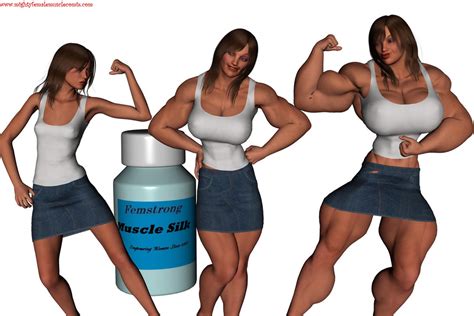 Female Muscle Growth By Steeleblazer On Deviantart