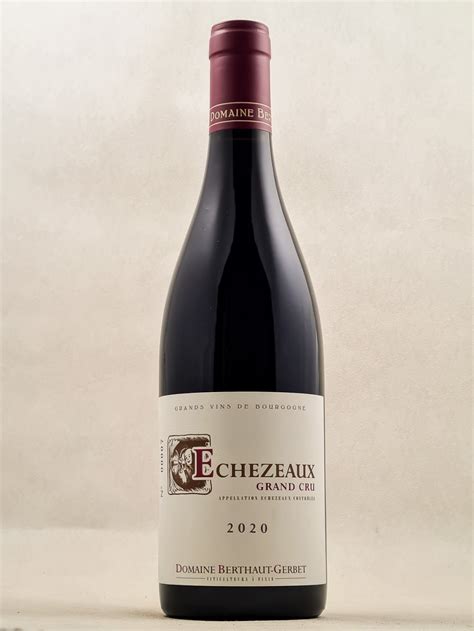 Berthaut Gerbet Echezeaux 2020 Prestige Cellar