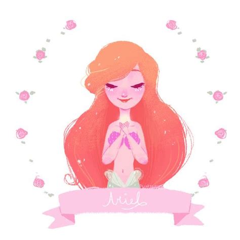 Ariel Art Print By Punziella Society6 Little Mermaid Art Disney