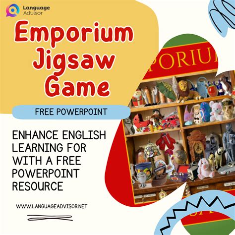 Emporium Jigsaw Game Language Advisor