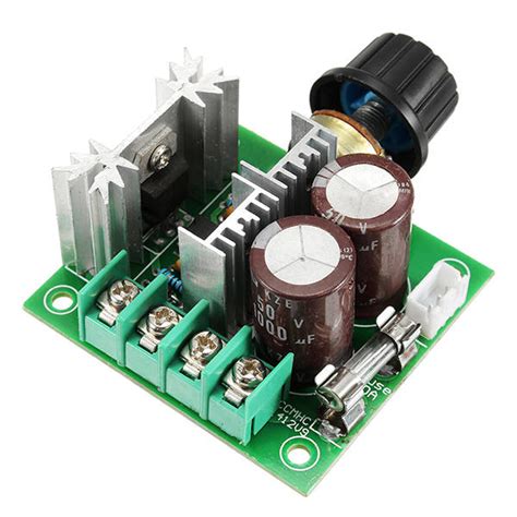 Dc 12v 40v 10a 13khz Motor Speed Controller Pump Pwm Stepless Speed Change Speed Control Switch