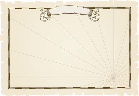 Pirate Map Border