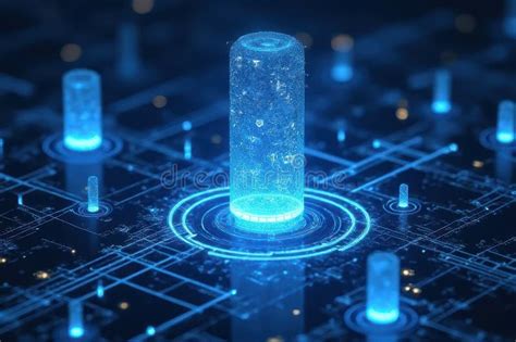 Intelligent Ai Integration And Futuristic Technologies Stock Illustration Illustration Of