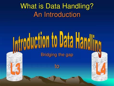 Ppt What Is Data Handling An Introduction Powerpoint Presentation