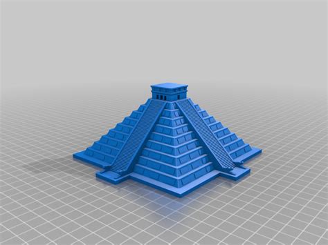 Gecko Hide Chichen Itza Kukulcan By Zr Download Free Stl Model