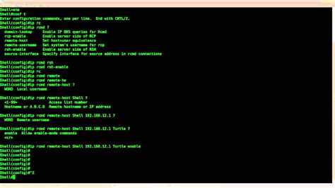 Remote Shell Lab In GNS3 YouTube