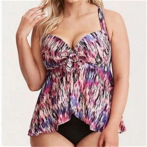Xl 4xl Plus Size One Piece Swimsuit Skirt 2017 Push Up Swimwear Women