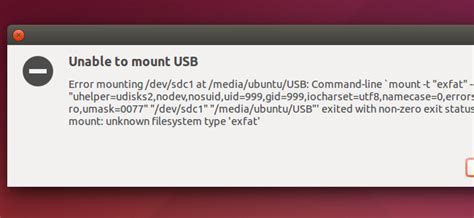 How To Mount And Use An Exfat Drive On Linux