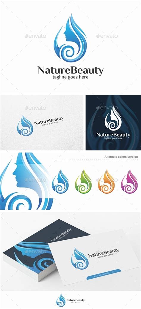 Nature Beauty Logo Template Humans Logo Templates
