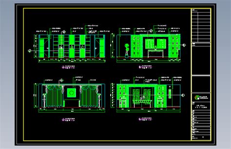 1240 五星级宾馆装修设计cad施工图纸 AutoCAD 14 模型图纸下载 懒石网