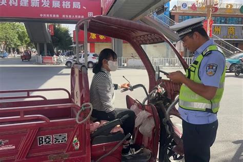 民乐公安交警：整治乱象不放松 文明创建保畅通
