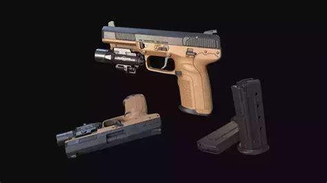 Five Seven Mk2 Cgtrader Fn Five Seven Mk2 Handgun 3d Model