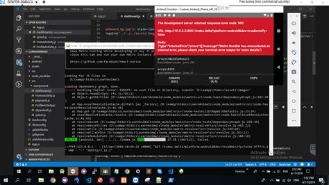 Npm Bundling Failed Error Enoent No Such File Or Directory Scandir React Native Stack