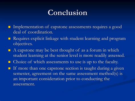 Ppt Capstone Assessment An Introduction Powerpoint Presentation Free Download Id 881277