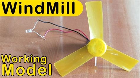 Windmill Working Model Power Generating Wind Turbine Wind Turbine