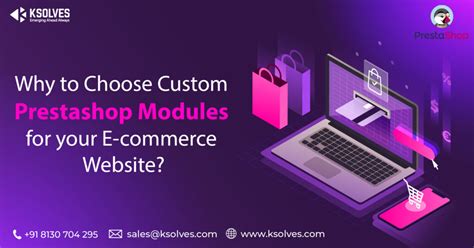 Why Choose Custom Prestashop Modules For Your ECommerce Website