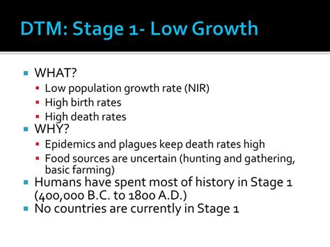 Ppt Demographic Transition Model Dtm Powerpoint Presentation Free