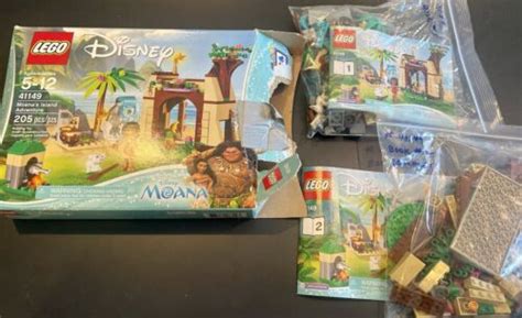 Lego Disney Moana 41149 Complete Set Ebay