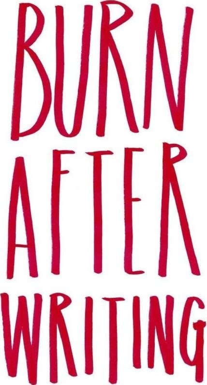 Burn After Writing Af Sharon Jones English Book Guccadk