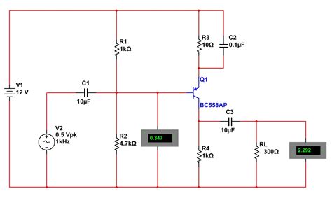 Pnp Transistor Amplifier Circuit Diagram