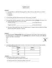 Lab Build An Atom Worksheet Docx Worksheet Lab Build An Atom Activity Point When