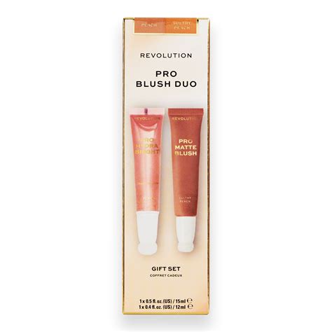 Revolution Pro Blush Duo Peach Revolution Beauty