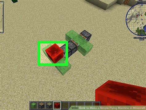 How To Make A Simple Flying Machine In Minecraft Steps