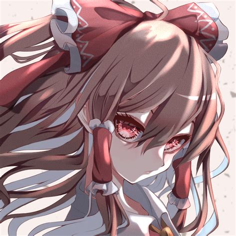 フリーアイコン霊夢 Pixiv年鑑β