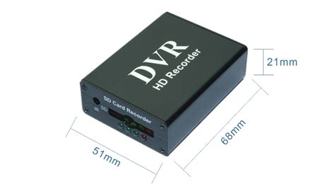Mini DVR CH CVBS HD Recorder FPS CCTV Monitoring Support G SD OSD V V Multiple