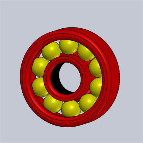 Stl File Angular Contact Connecting Rod Bearing 🛞 ・3d Print Object To