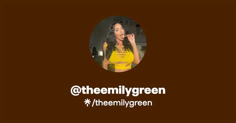 Theemilygreen Find Theemilygreen Onlyfans Linktree