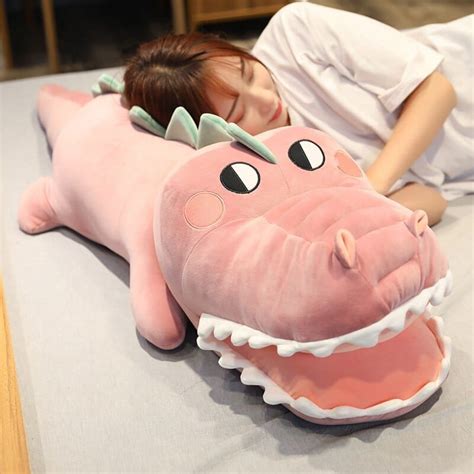 Funny Pink Crocodile Plush • Magic Plush