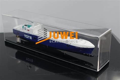 Custom Made Scale Container Cargo Vessel Model Ships Jw 230 Yacht
