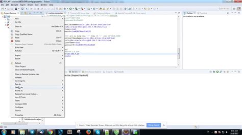 Lỗi Start Tomcat Khi Chạy Web Application Youtube