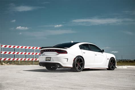 Custom White Dodge Charger Goes Stylish With Red Accents CARiD Gallery
