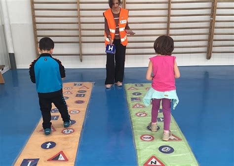 alumnos jardin educacion vial niños Brown Online